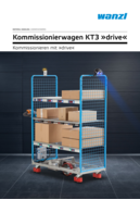 Kommissionierwagen KT3 "drive" | Wanzl